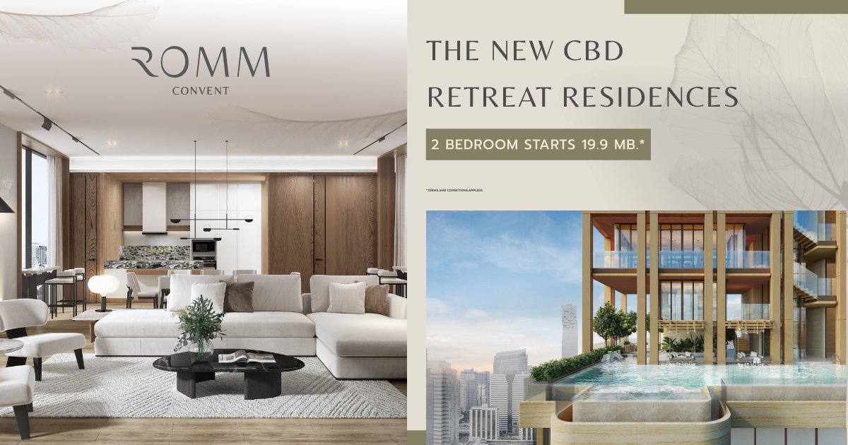 ROMM CONVENT : The New CBD Retreat Residences